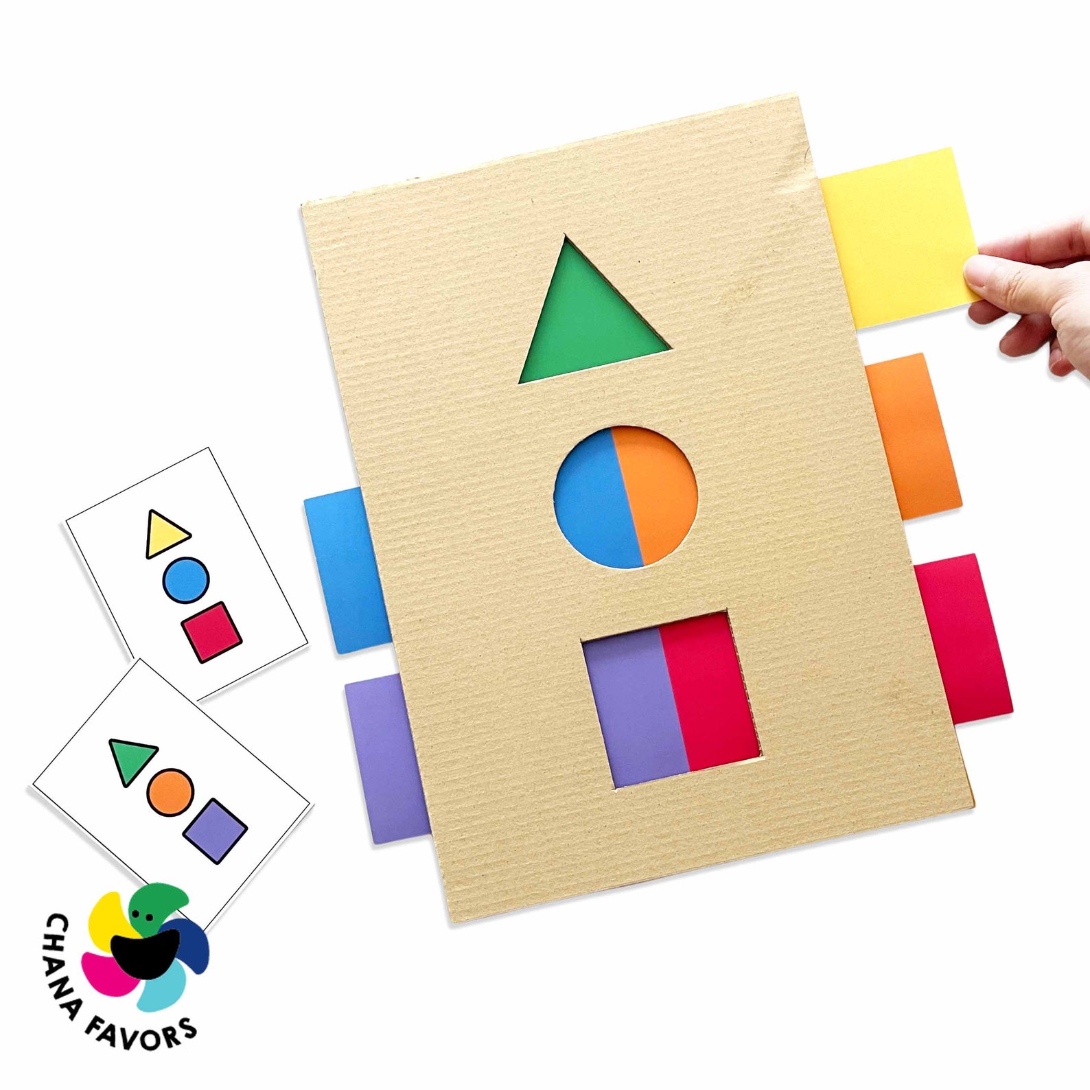Shape Color Match Printable Fun Learning of Shapes and Colors Boost ...