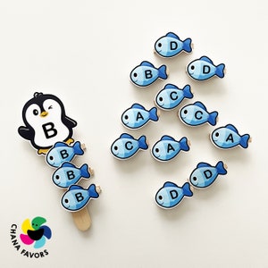 Penguin Alphabet Matching Game: English Letter Learning (printable PDF ...