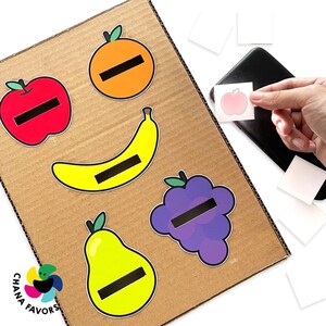 Flashlight Fruits - Printable PDF - Download Only - Interactive Sorting ...