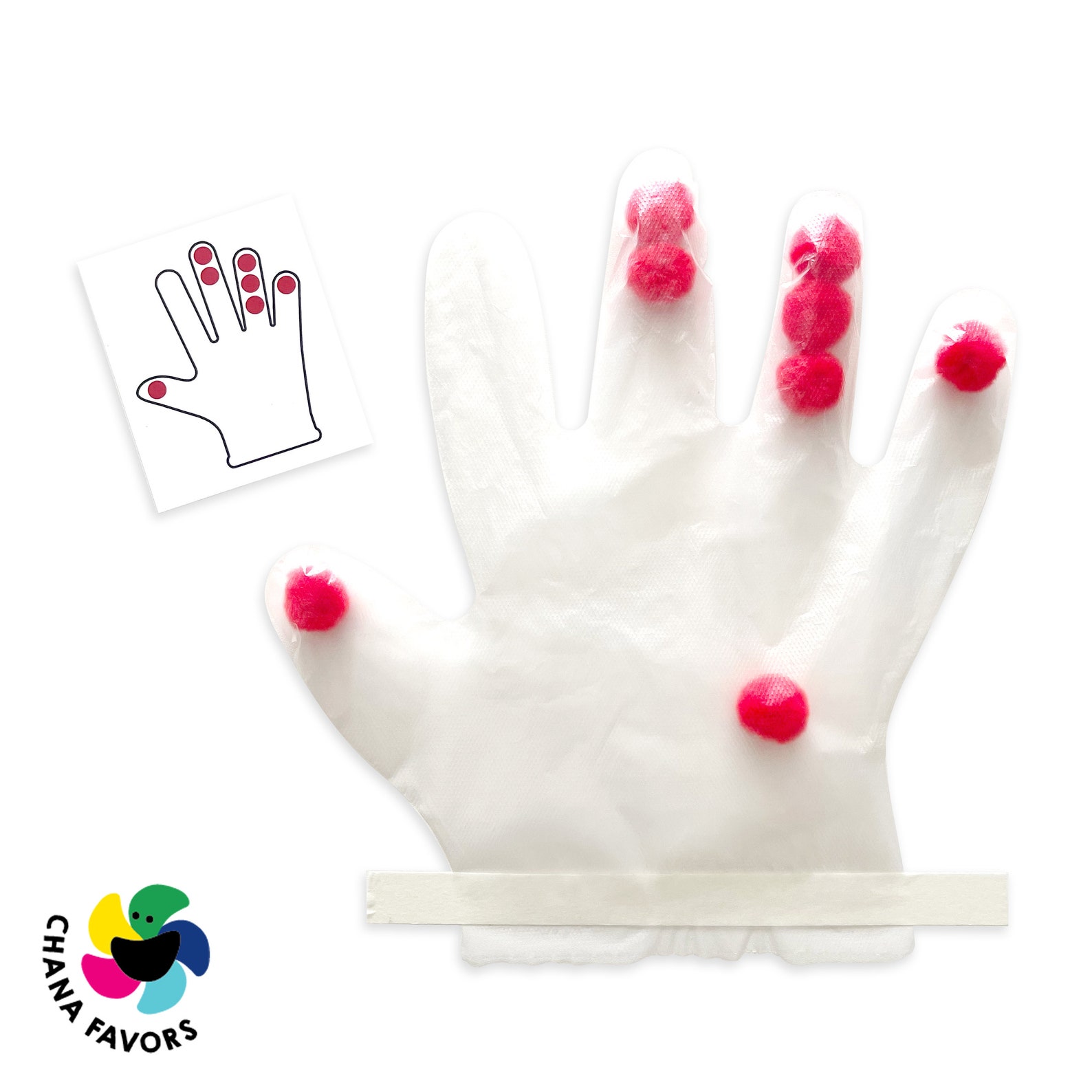 Pompom Fingers printable Brain Training Games That Trains the Player's ...