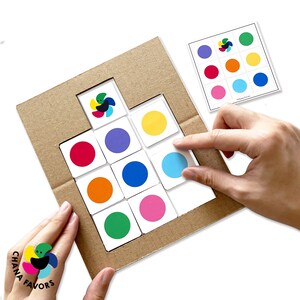 Dot Pattern Puzzle - Printable PDF - Download Only - Stimulates the ...