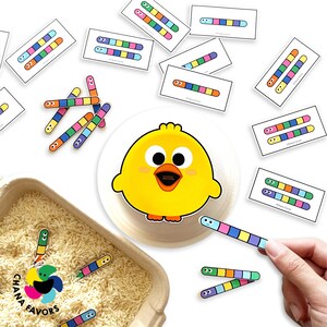 Rainbow Worm Hunt Printable: Fun & Educational Game for Kids Encourages ...