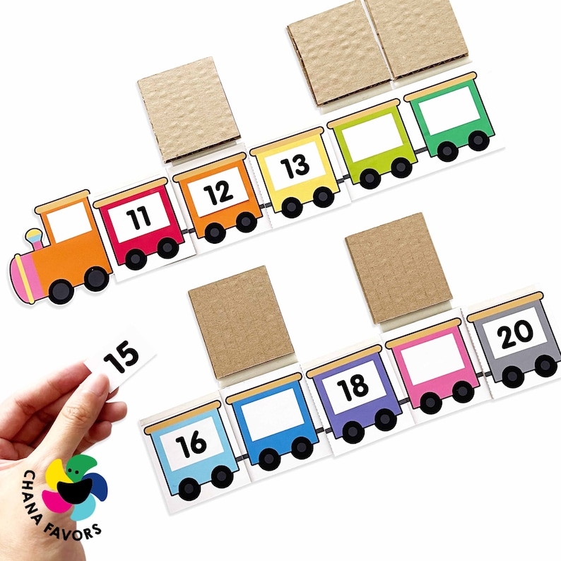 Number Train Express: Printable Number Sequencing Activity (PDF) - Etsy