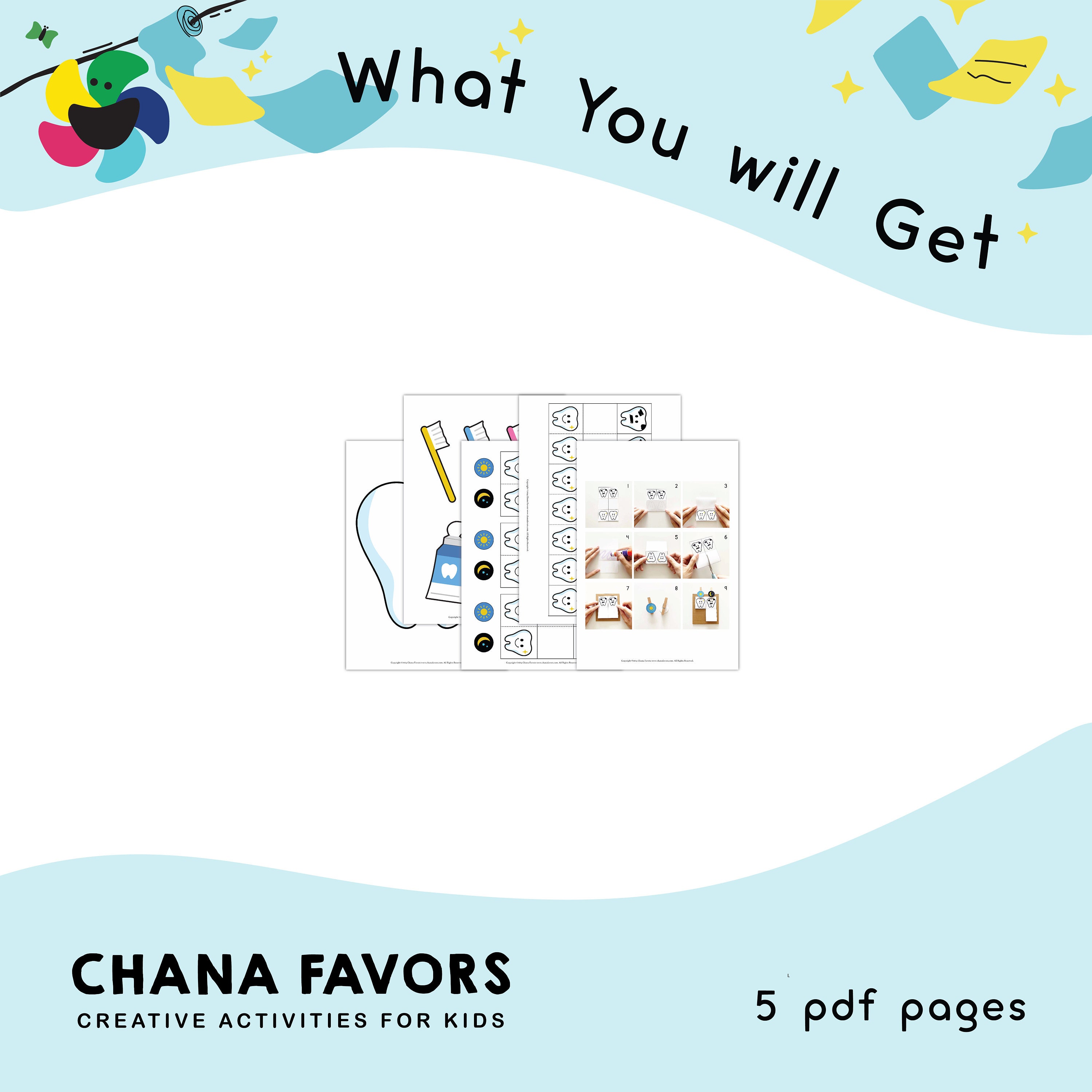 Happy Teeth Cleaning Game: Printable Dental Health Activity (PDF) - Etsy