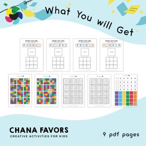 Number Color Cubes Printable Brain Teasers for All Ages. Think and ...