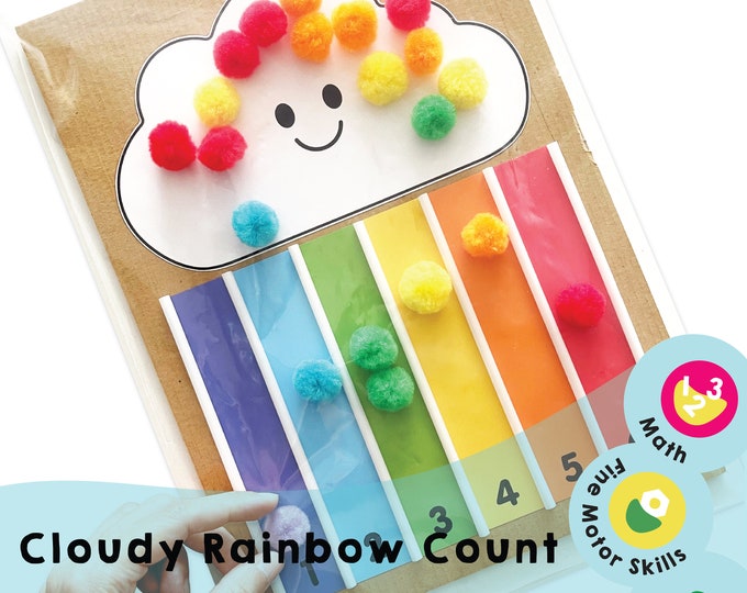 Jellyfish Pom Pom Color Play: Fine Motor Skills Printable (PDF) - Etsy ...