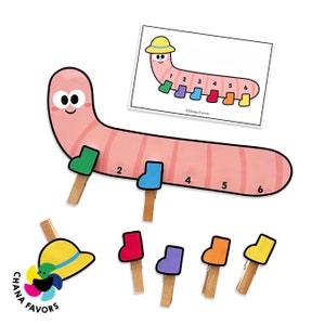 Wiggly Worm Adventure - Printable PDF - Download Only - Boost ...