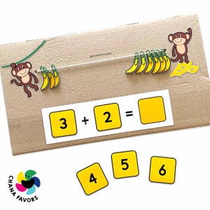 Monkey Math Adventures - Printable PDF - Download Only - Interactive ...