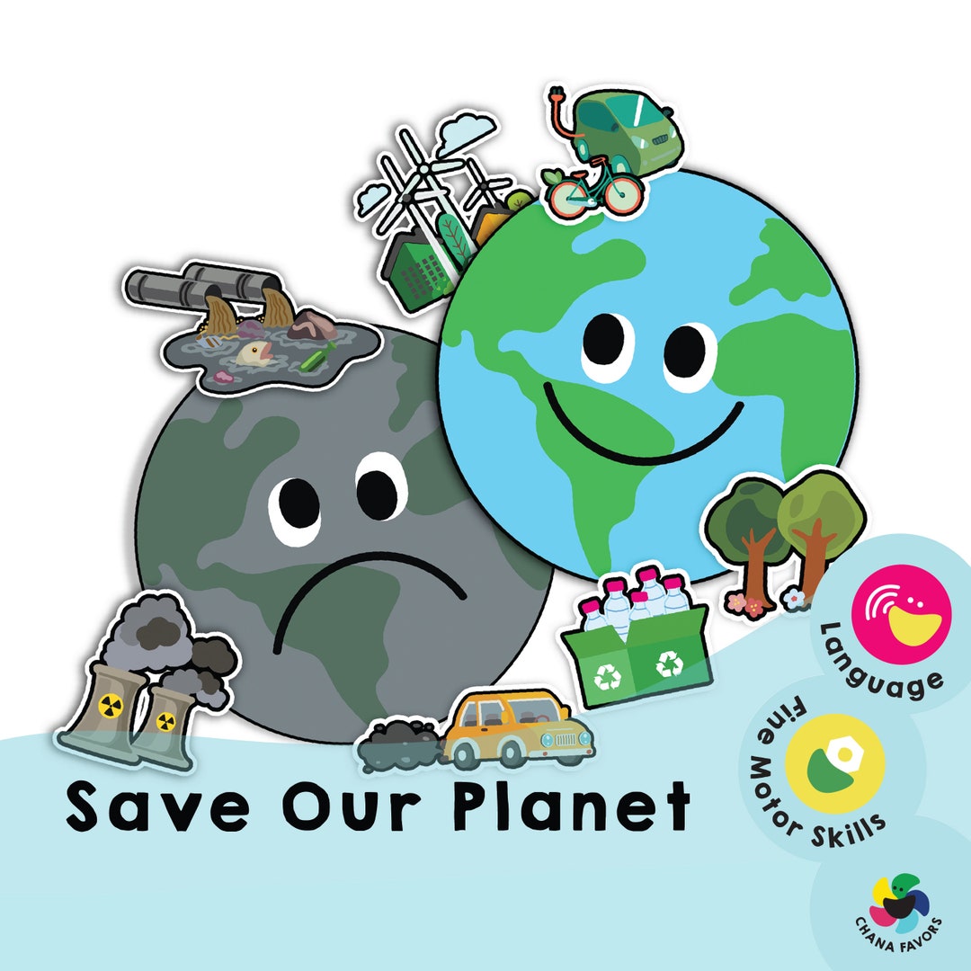 Save Our Planet - Printable PDF - Download Only - Kids Activity ...