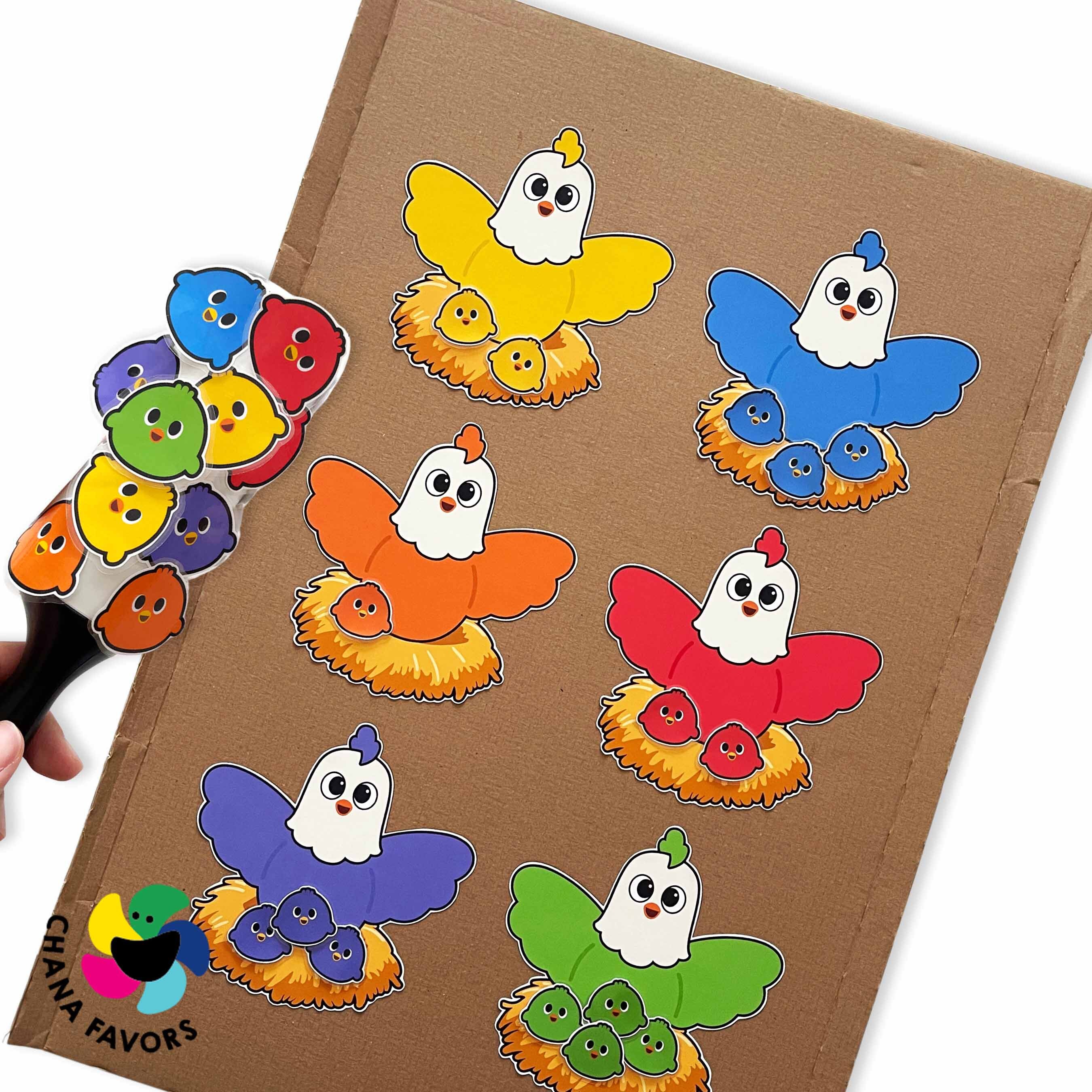 Chick Matching Game: Educational Kids Activity (printable PDF) - Etsy