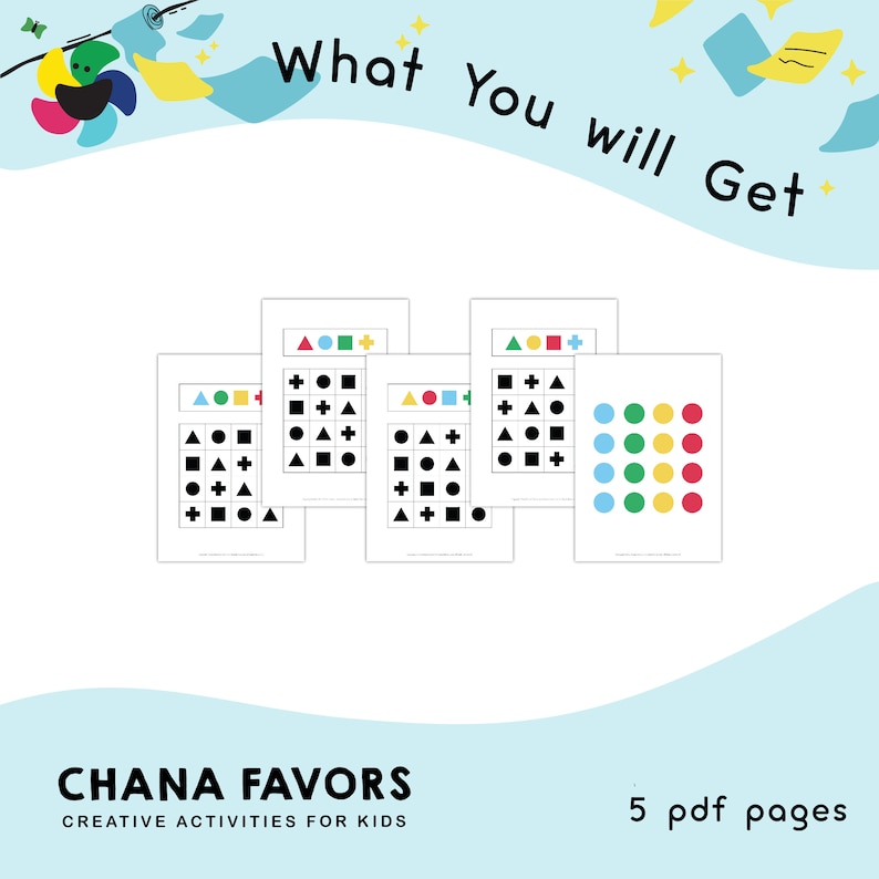 Shape Color Decode Printable: Fun Educational Game Enhances - Etsy