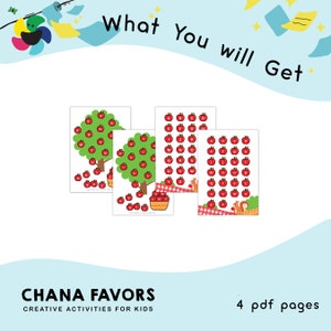English Alphabet Apple Quest - Printable PDF - Download Only - Fun ...