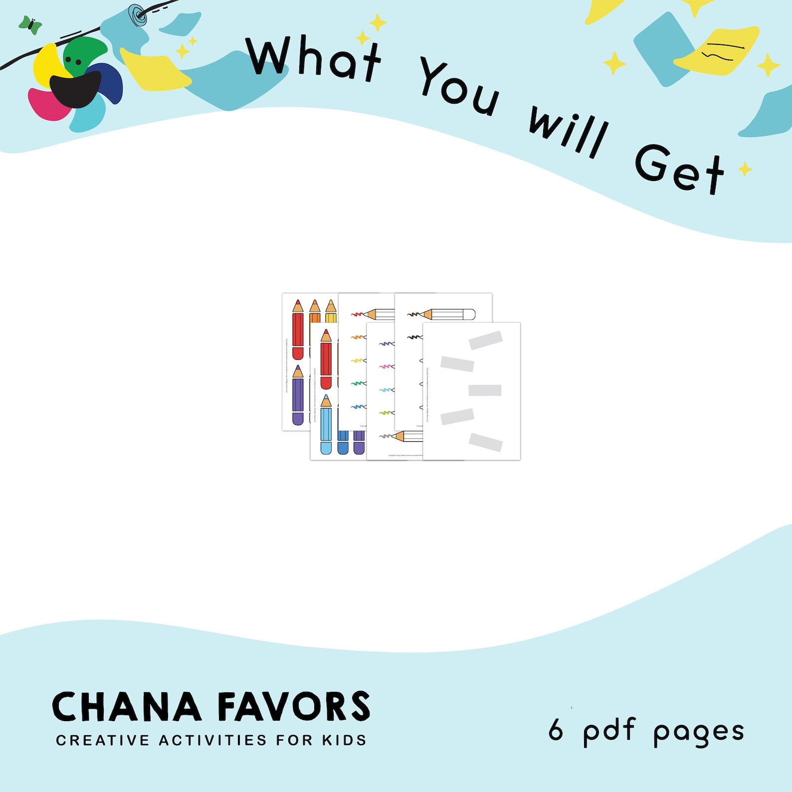 Color Pencil Matching Game: Fine Motor Skills Activity (digital ...