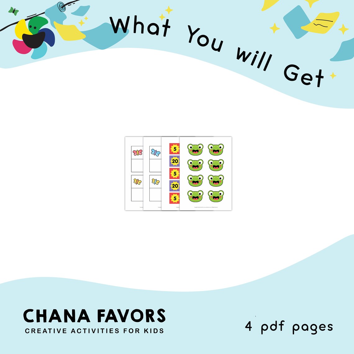 DIY Straw Shooter Game: Insect & Number Targets (printable PDF) - Etsy