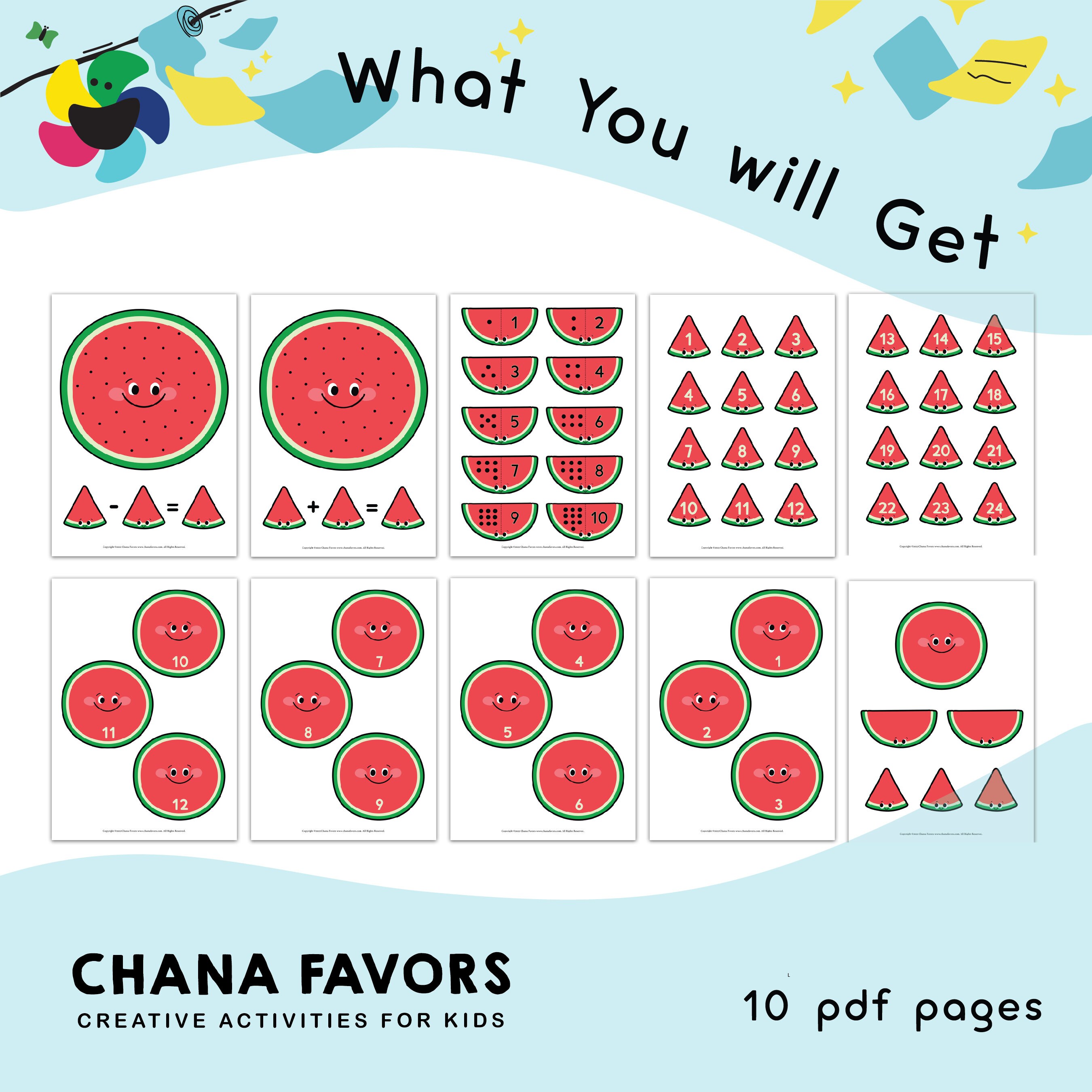 Watermelon Math printable Homeschool Resources to Help Your Child ...