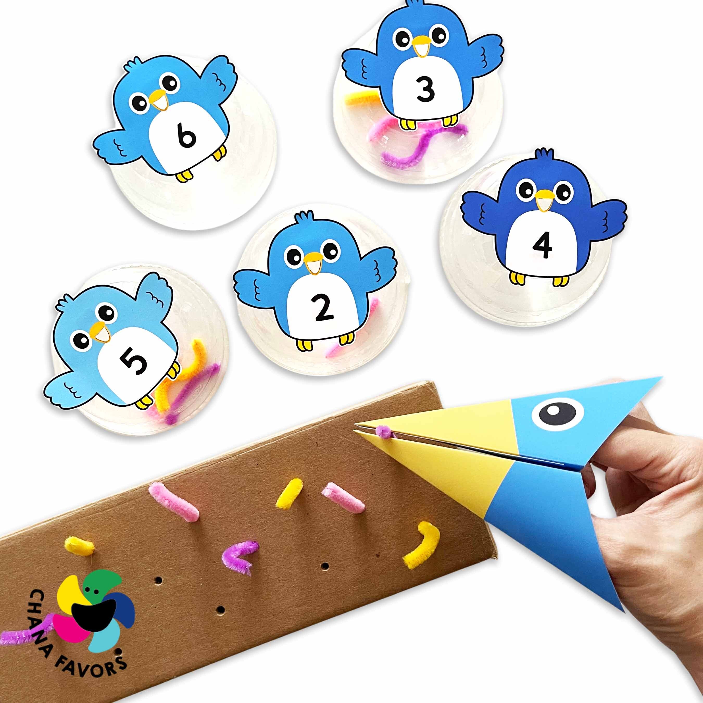 Baby Bird Feeding Game: Number Recognition, Fine Motor Skills ...