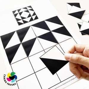 Geometry Puzzles - Printable PDF - Download Only - Puzzle Games to ...
