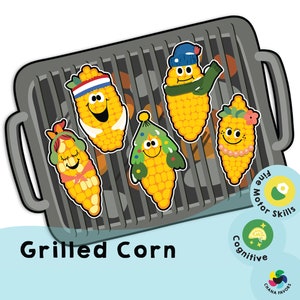 Grilled Corn on the Cob - Printable PDF - Download Only - Preschool ...