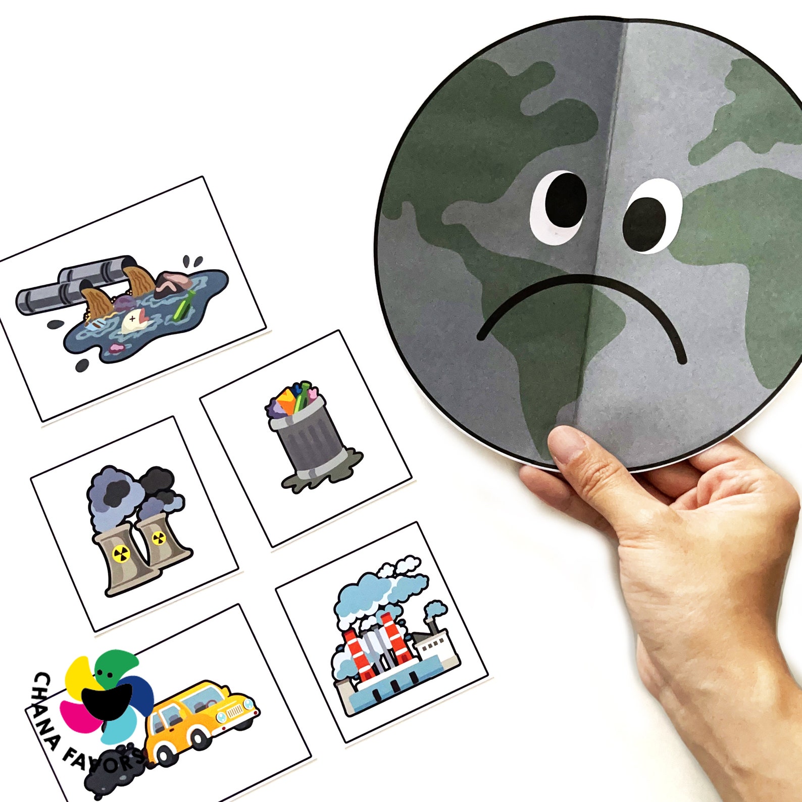 Save Our Planet Activity: Vocabulary & Impact Matching Game (digital ...