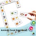 Animal Food Dominoes printable Kids Activities to Train the Brain With ...