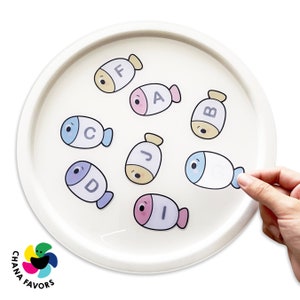 Fish Letter Hunt: Kids Alphabet Game (printable PDF) - Etsy