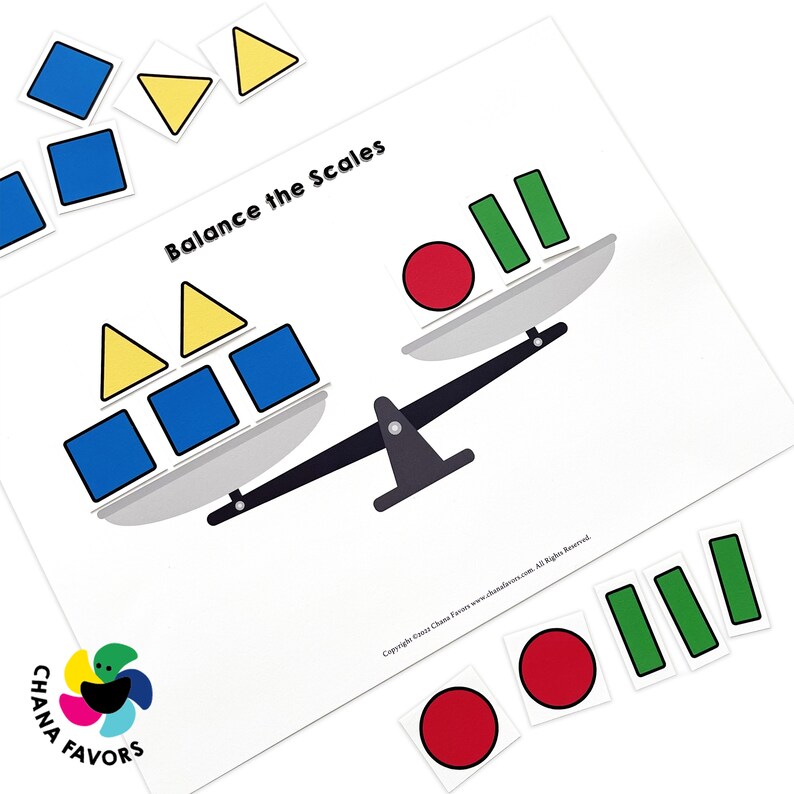 Balance the Scales Math Game: Printable Addition & Subtraction (PDF) - Etsy