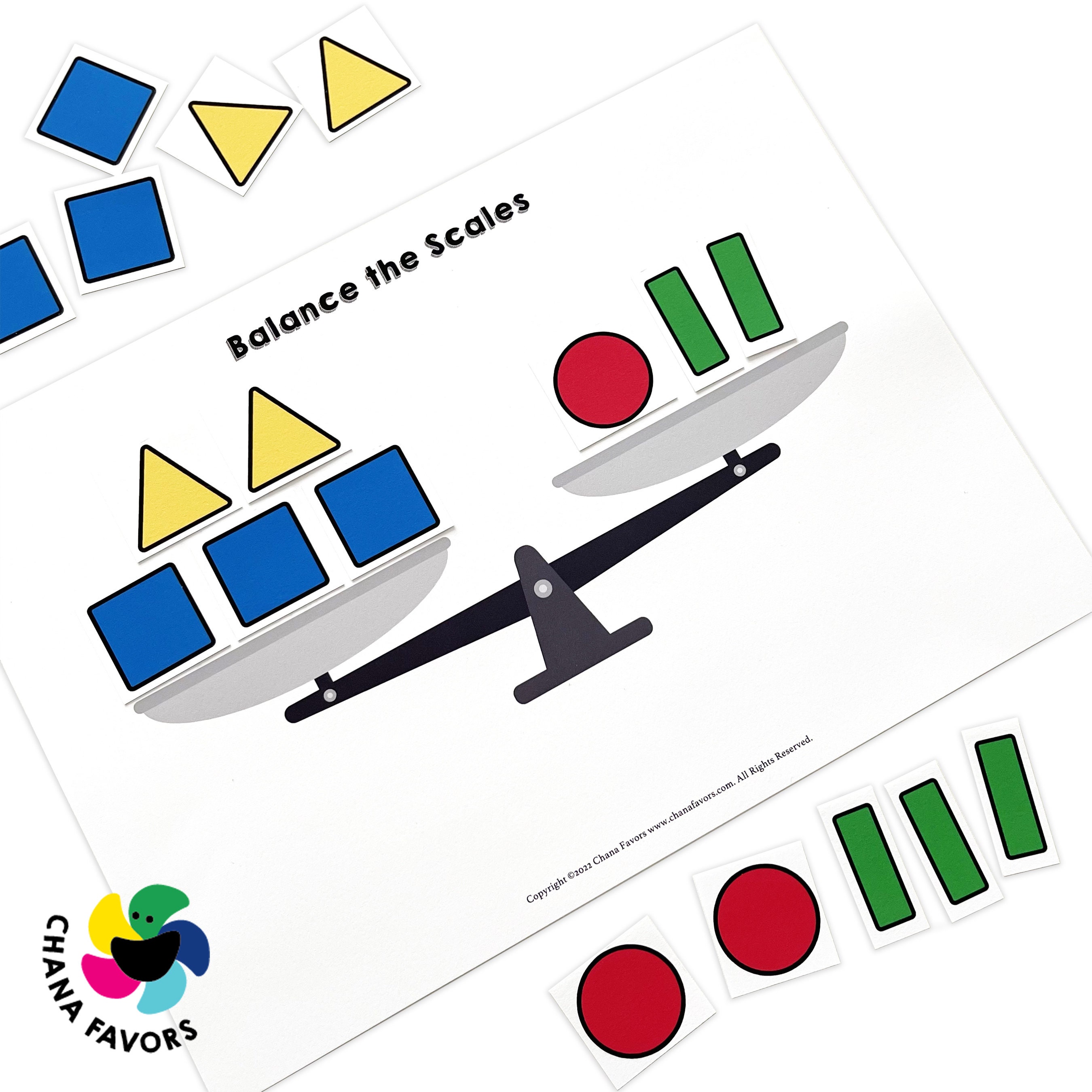 Balance the Scales Math Game: Printable Addition & Subtraction (PDF) - Etsy