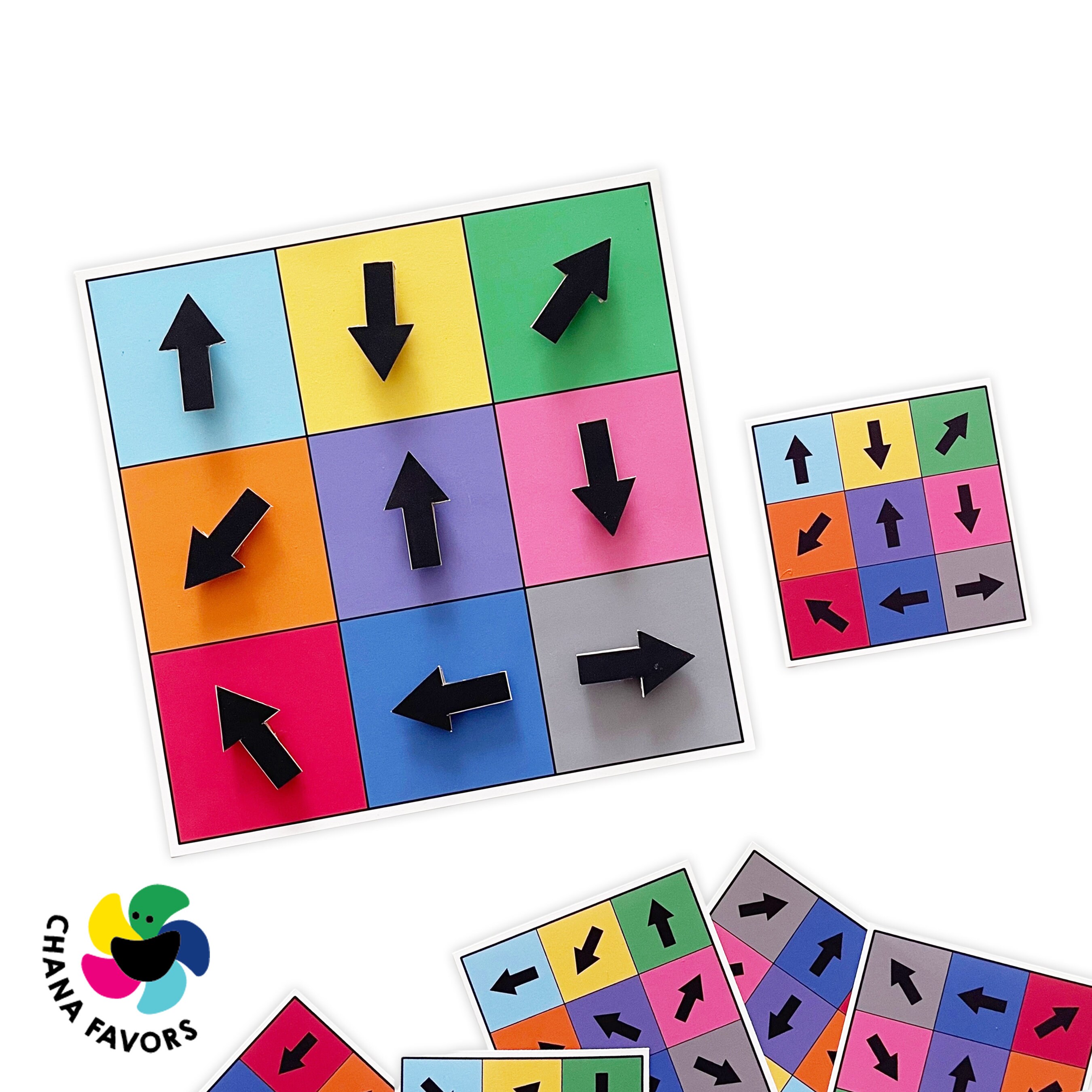 Arrow Matching Game: Kids' Cognitive Skills Activity (printable PDF) - Etsy