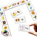 Animal Food Dominoes printable Kids Activities to Train the Brain With ...