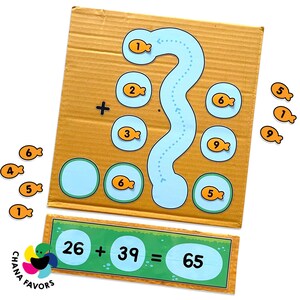 Fishy Math Challenge: Carryover Addition Quest (printable PDF) - Etsy
