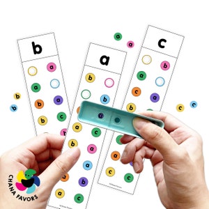 English Alphabet Match-up: LOWERCASE Kids Printable Game Enhance ...