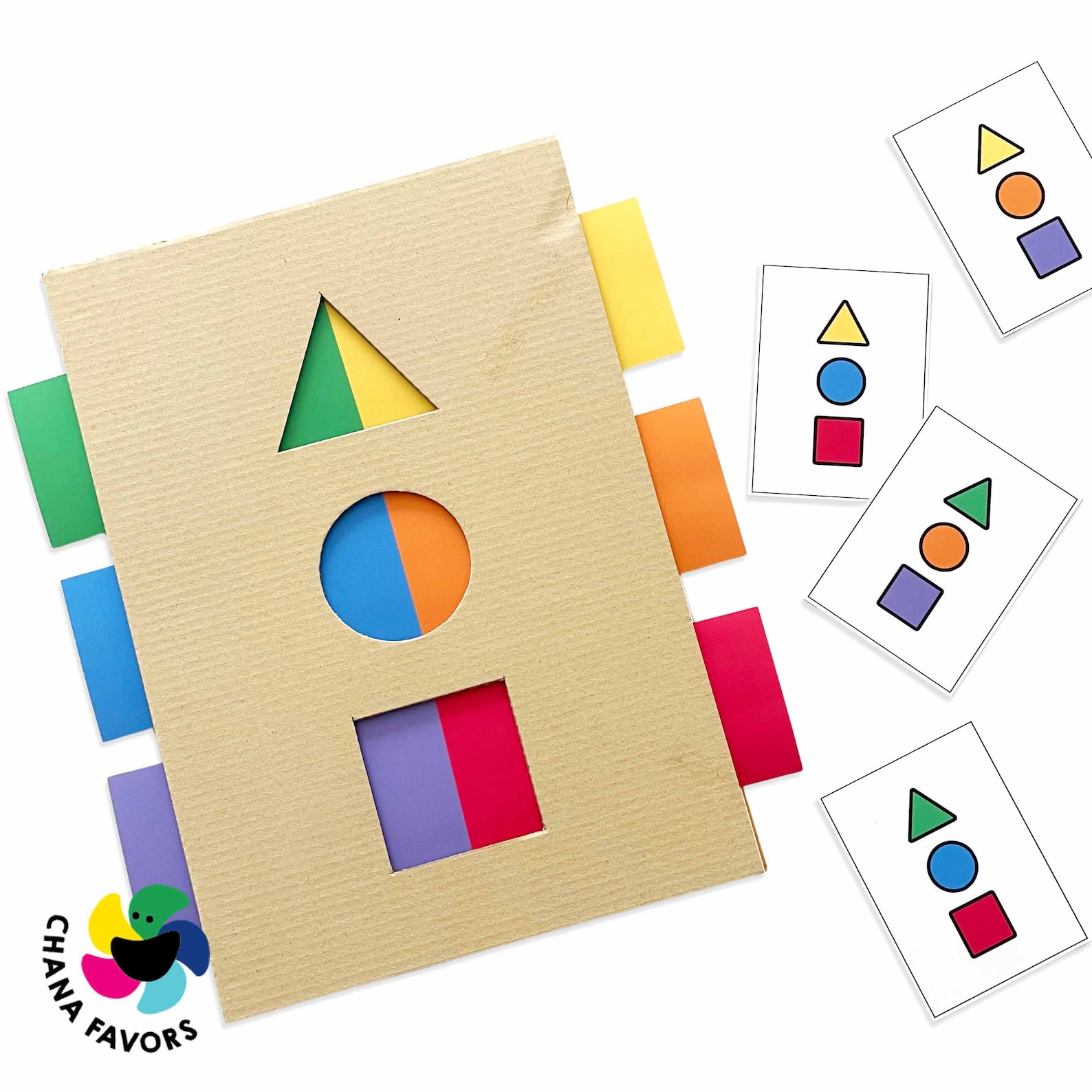 Shape Color Match Printable Fun Learning of Shapes and Colors Boost ...
