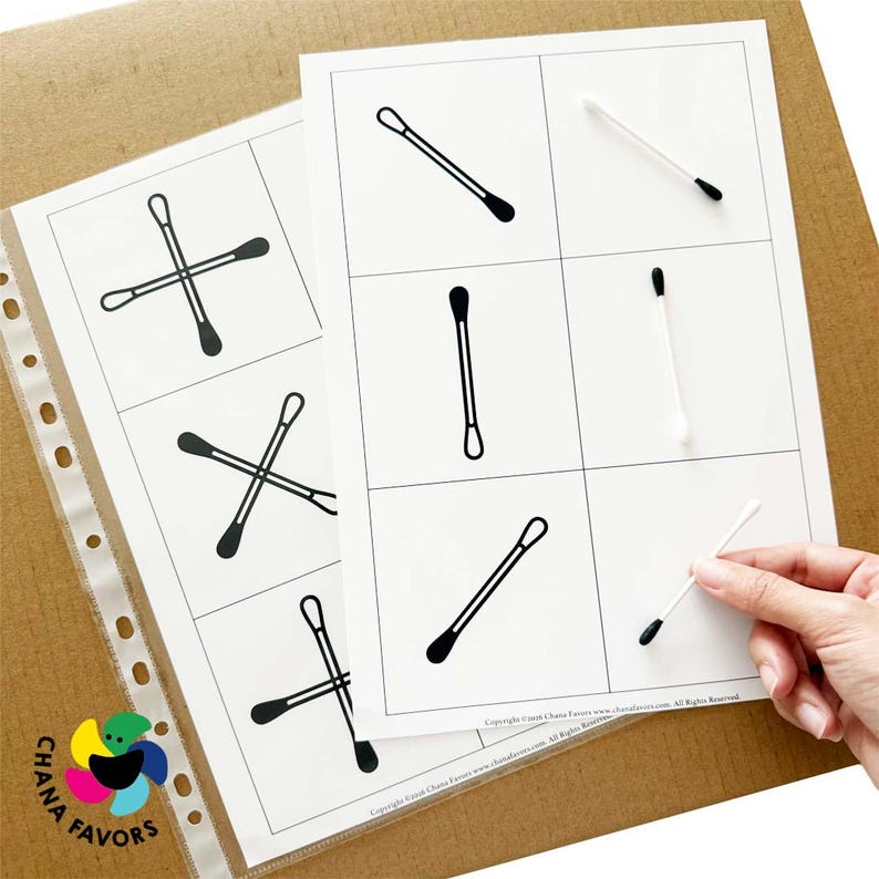 5 Fine Motor Games: Pre-writing Skills Learning Play Kit (printable PDF ...
