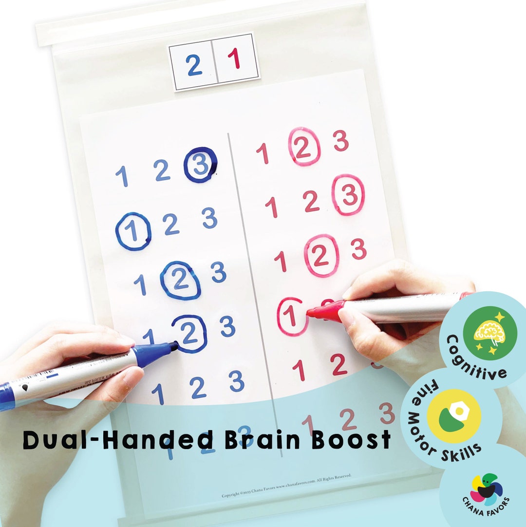 Dual-handed Brain Boost - Printable PDF - Download Only - Brain Games ...