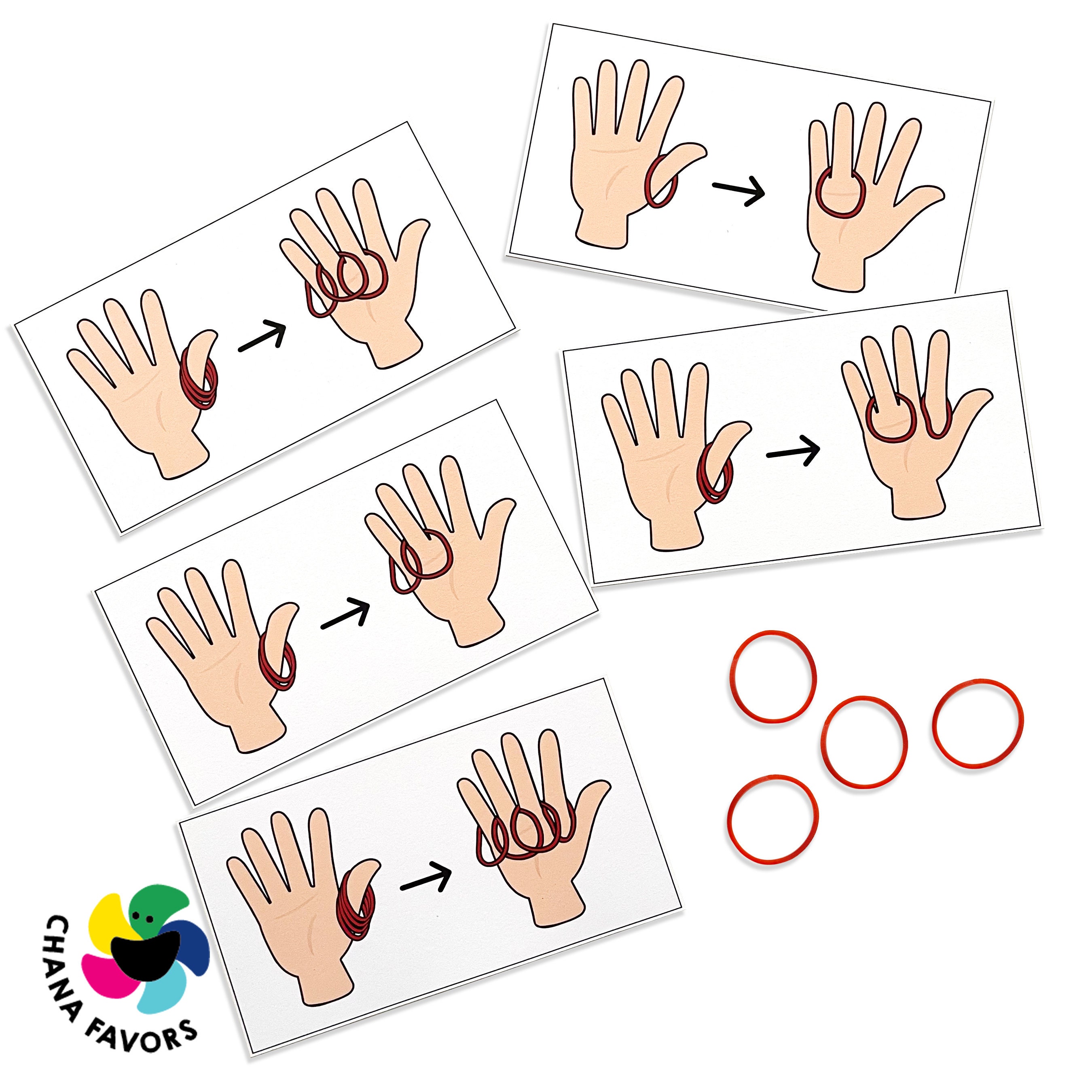 7 Fingers Clipart
