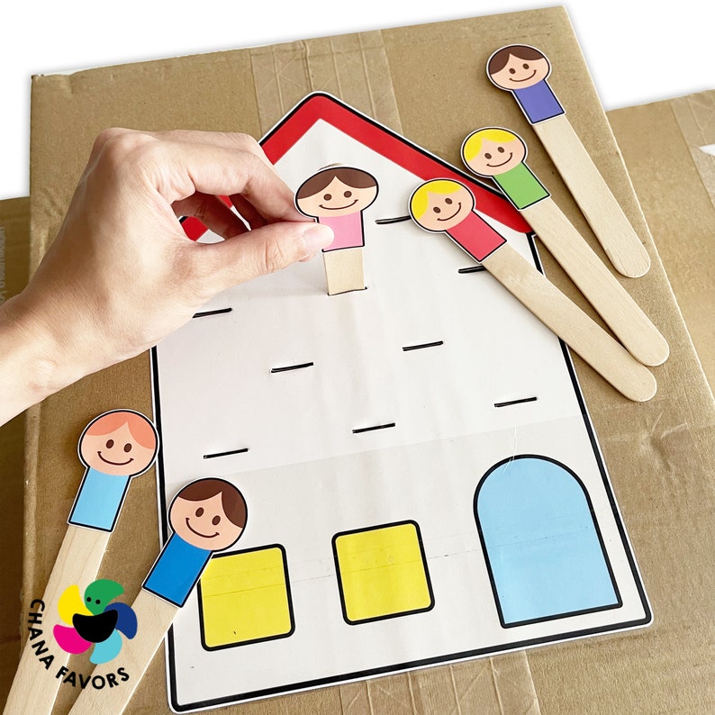 Household Count Fun Develop Math Skills With Interactive Learning ...