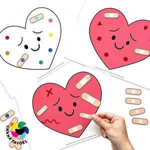 Mending Heart this Printable Kids Activity Helps Kids Recognize Sadness ...