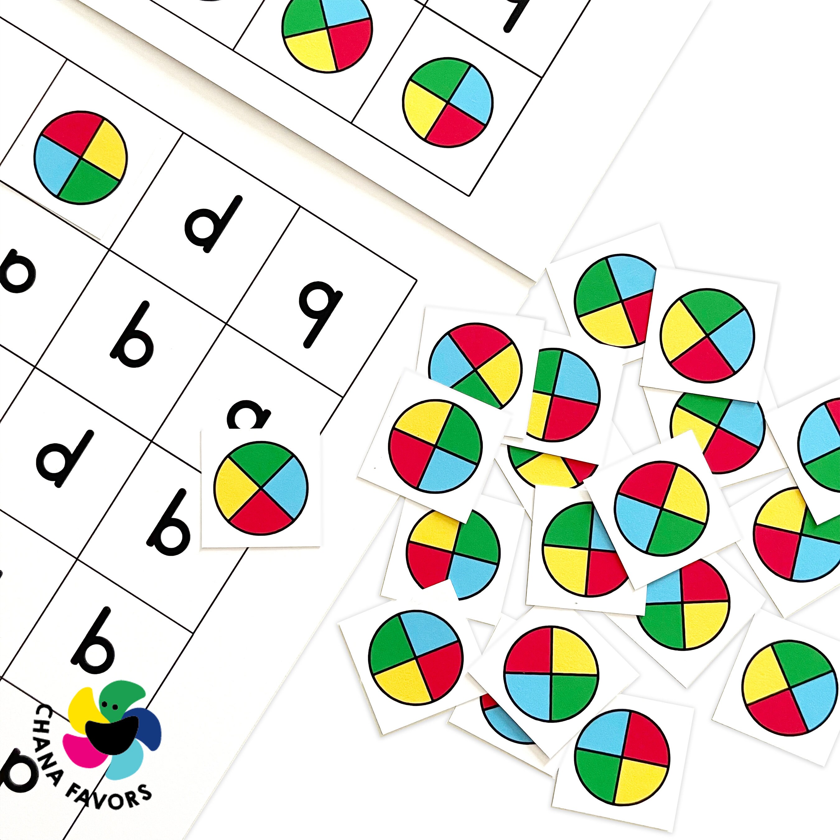 B D P and Q Wheel Codes Printable Brain Games to Help - Etsy