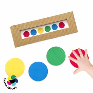 Palm Tap Color Game Printable Color Sequence Memory Game Boost Memory ...