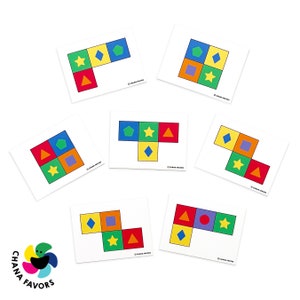 Shape Dice Games - Printable PDF - Download Only - Brain Game | Promote ...