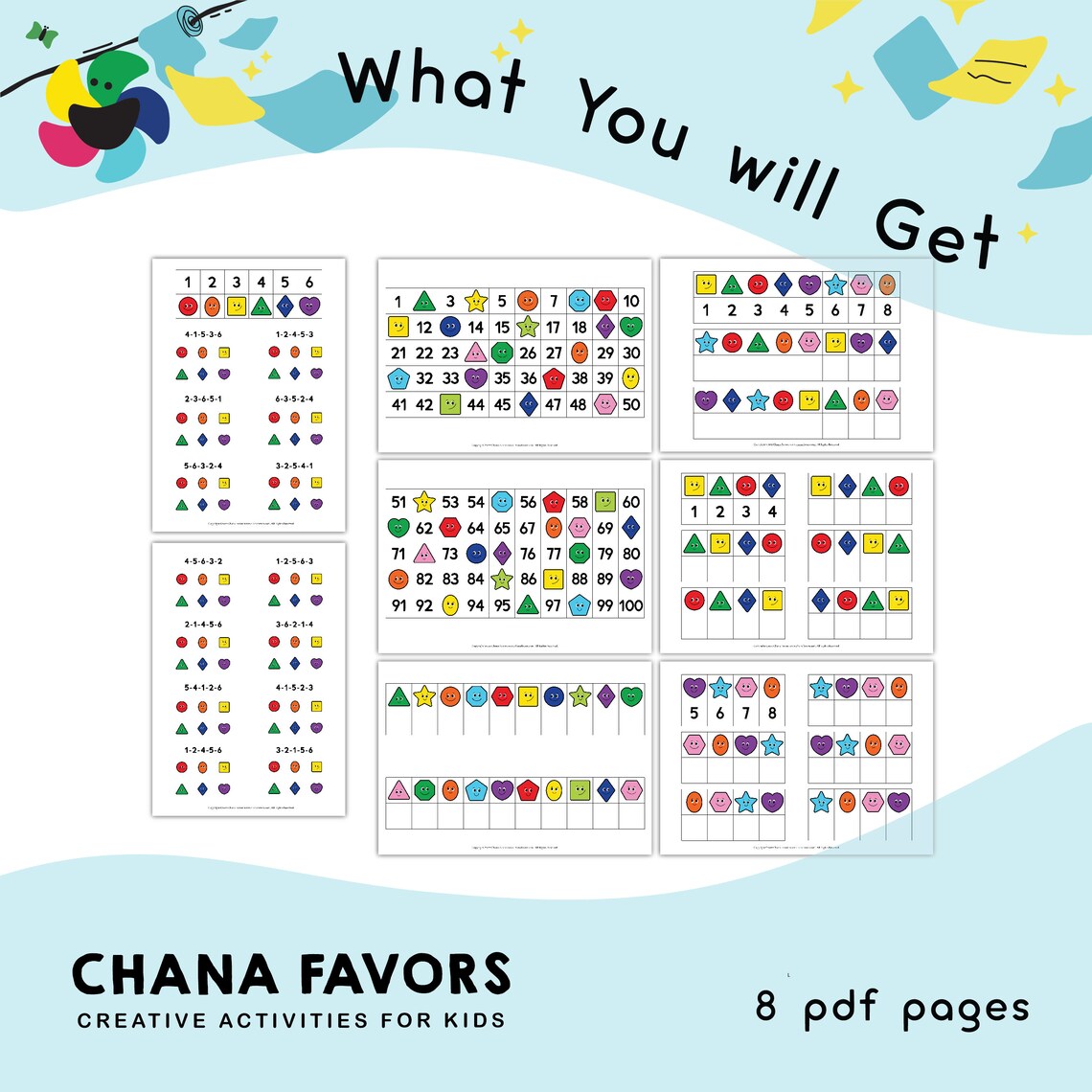 Color and Shape Coding Games 3-in-1 Printable Brain Training - Etsy