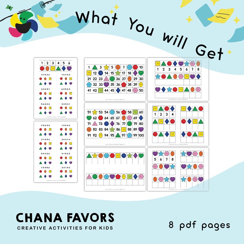Color and Shape Coding Games 3-in-1 Printable Brain Training - Etsy