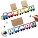 Number Train Express - Printable PDF - Download Only - Count & Guess ...