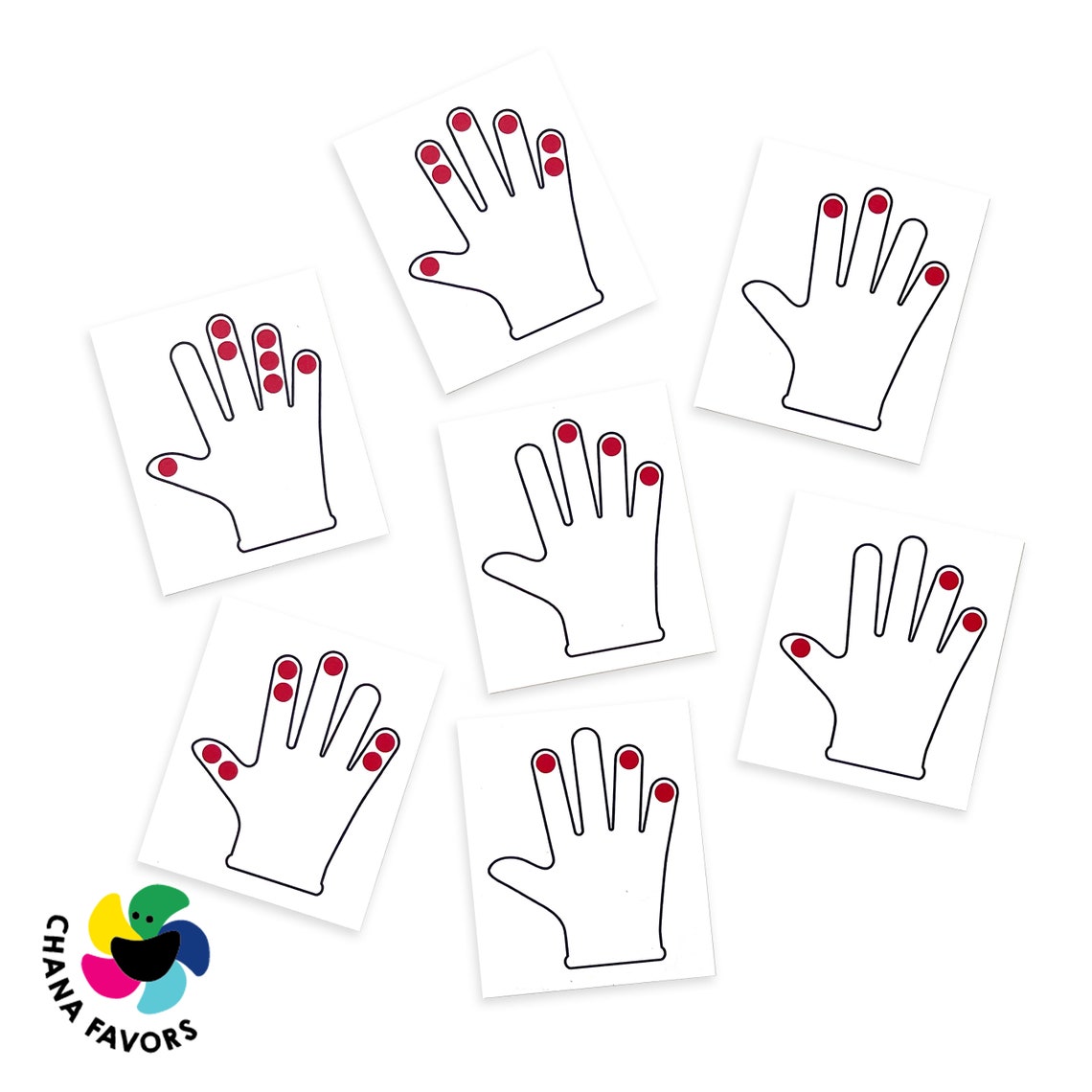 Pompom Fingers printable Brain Training Games That Trains the Player's ...