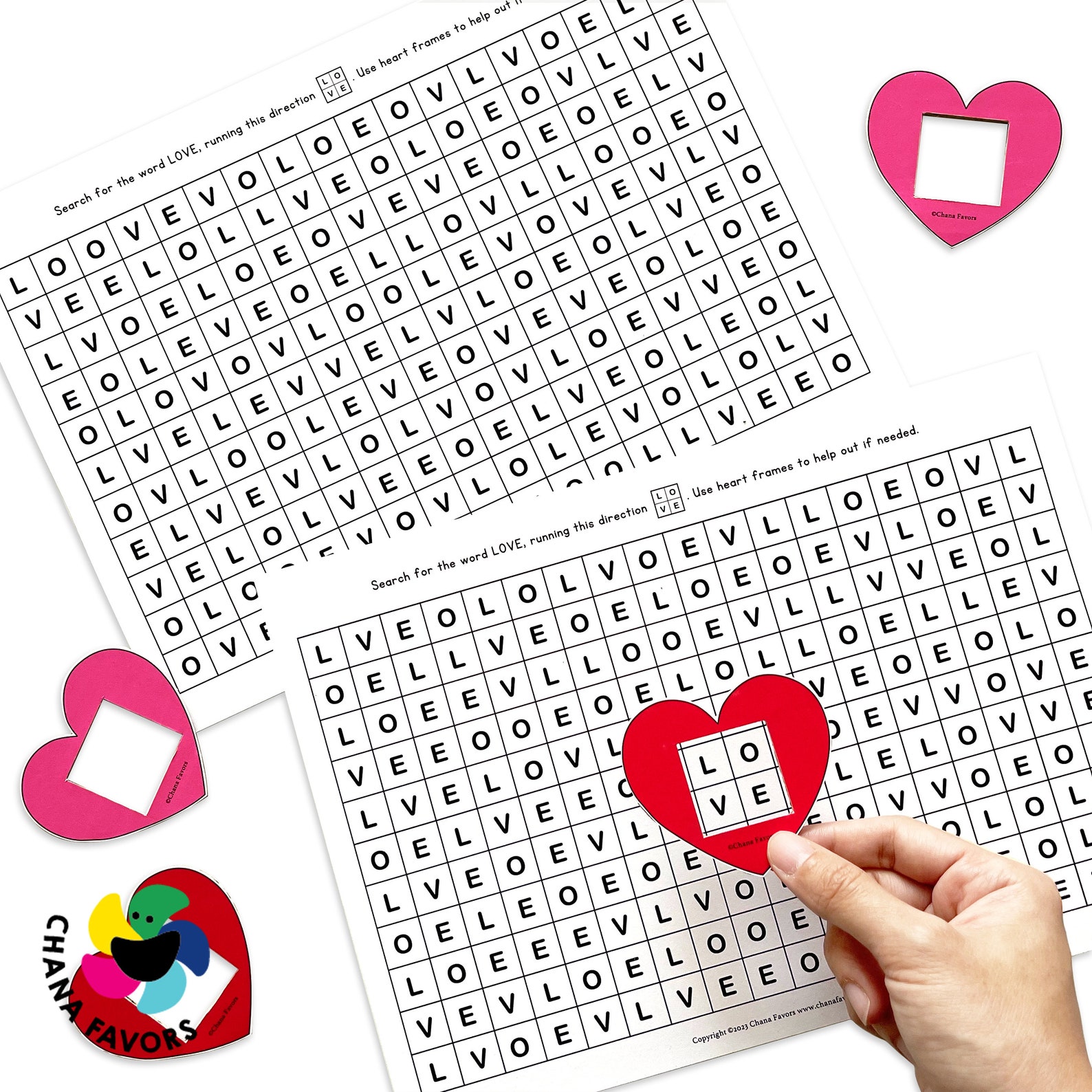Love Search Printable Word Search Game to Encourage Players to ...