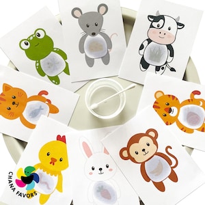 Animal Food Matching Game: Kids Learning Activity (printable PDF) - Etsy