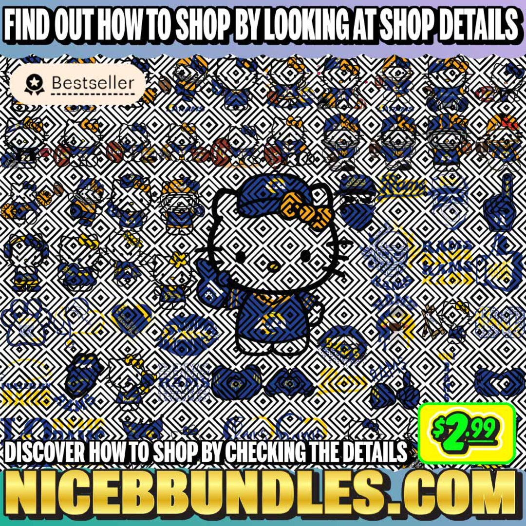 310 Hello-kitty Los-angeles-rams Logo Files Svg, Los-angeles-rams Svg ...
