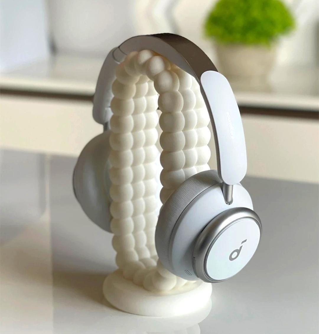 Bubble Cloud Headphone Stand Kawaii Gaming Setup Cute Gamer Accessories ...