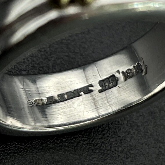 Sterling 18K Yellow Gold SAINT by Sarah Jane Gold Flo… - Gem