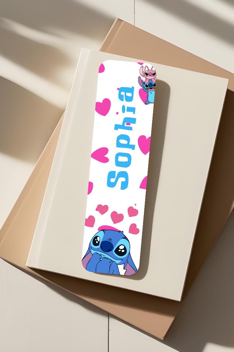 Stitch Bookmark | Double Sided Bookmark| Kids Bookmark| Stitch Gifts ...